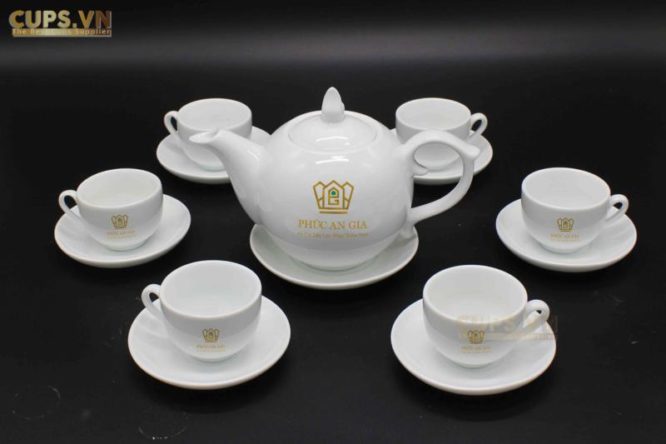 Peony Tea Set - The best cups supplier Hcmc